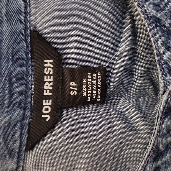 Joe Fresh | Tops | Nwt Joe Fresh Denim Popover Size S | Poshmark